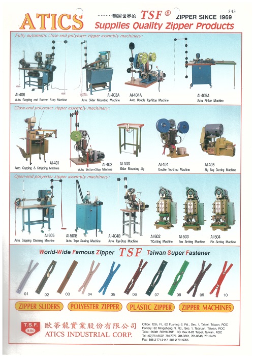 DOUBLE TOP-STOP MACHINE - Buy DOUBLE TOP-STOP MACHINE, zipper machine ...